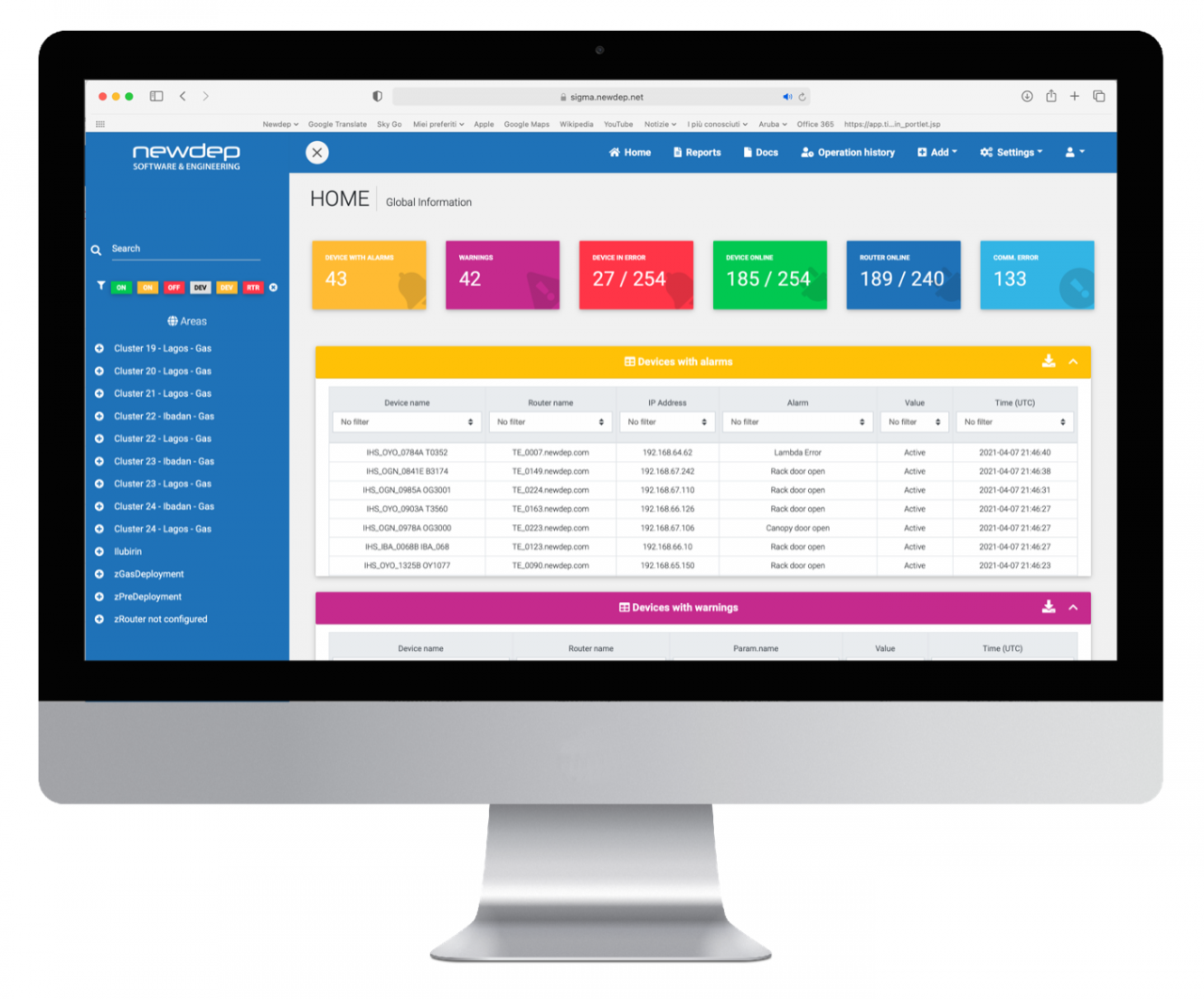 Home - Sigma Monitor